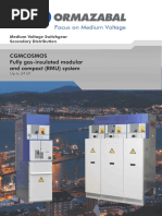 Ormazabal CGM.3 System | PDF | Switch | Electrical Substation