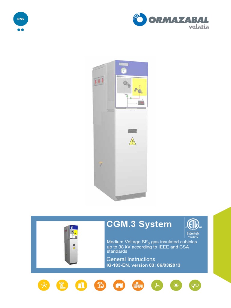 Ormazabal CGM.3 System2 | Electrical Connector | Fuse (Electrical)