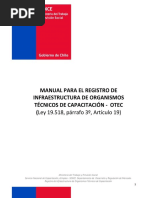Manual SISTEMA RUDO - Registro OTEC 2022 | PDF | Información