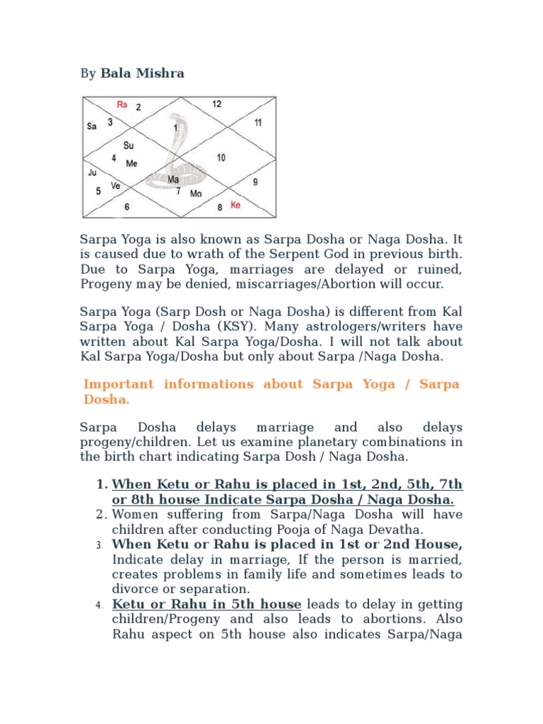 Sarp Dosha | PDF | Indian Religions | Science