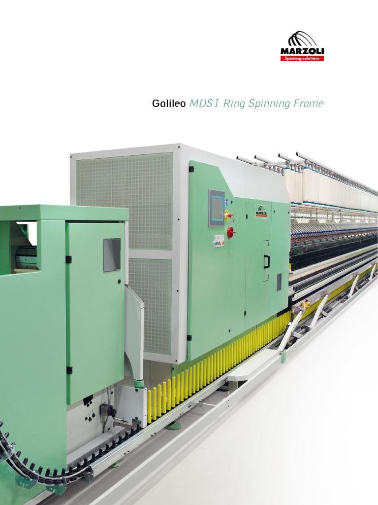 F Br-Ring Spinning Frame Lowres | PDF | Spindle (Textiles ...