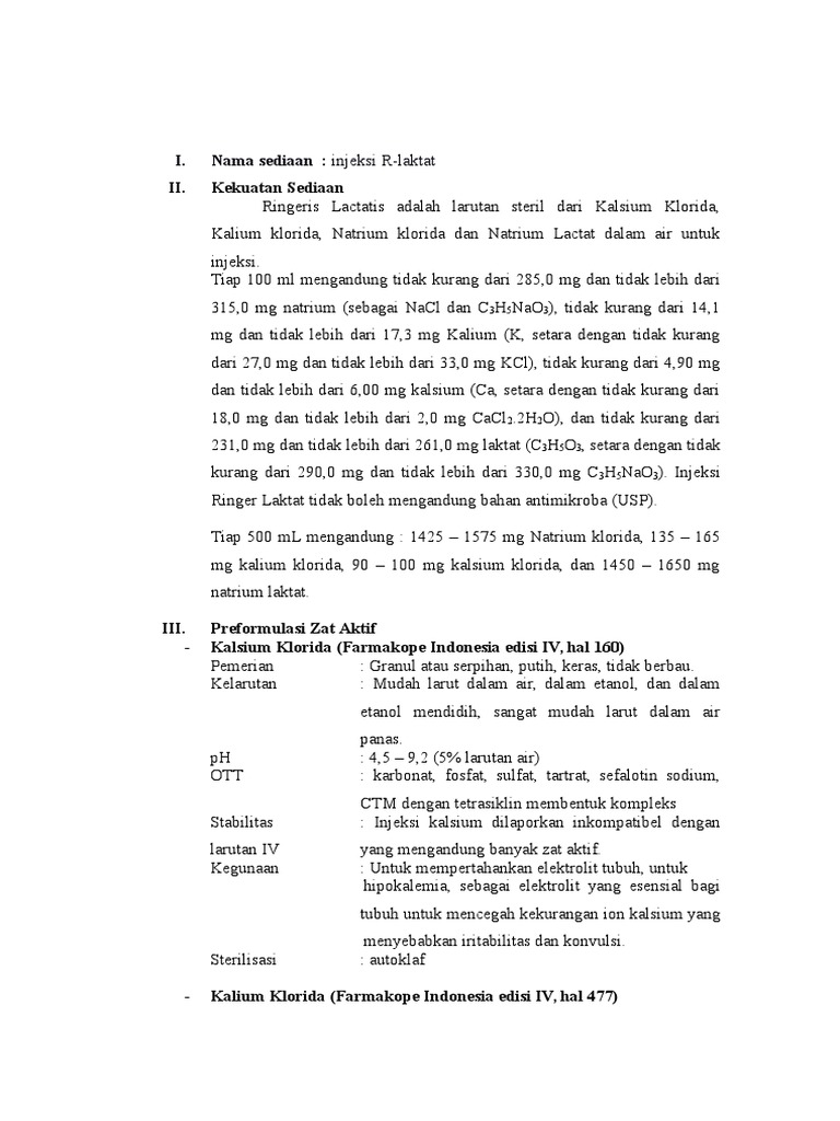 Jurnal Infus Ringer Lactat | PDF
