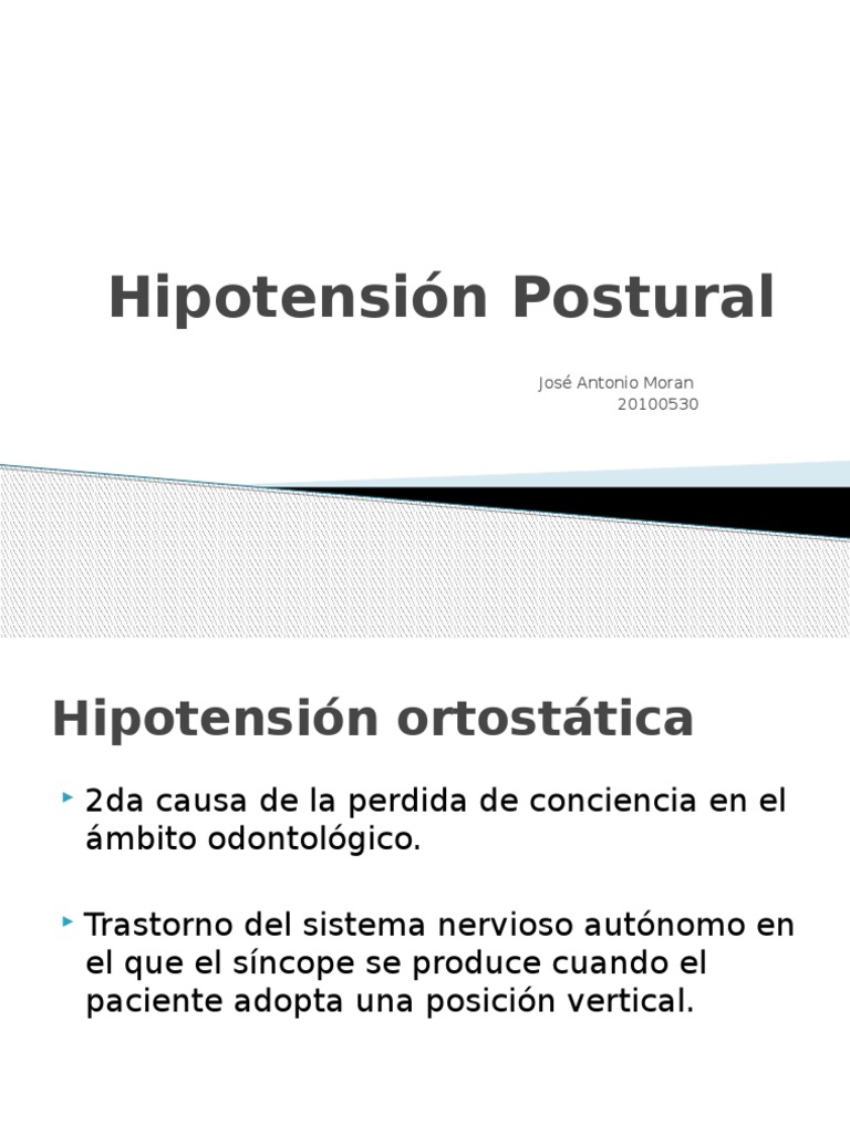 Hipotensión Postural: Qué Es Y Cómo Se Manifiesta – ZZZAC