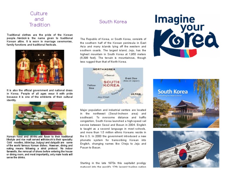 South Korea: Culture and Traditions | PDF | Travel