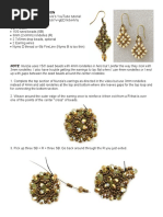 Tubular Peyote Rope | PDF | Home & Garden | Art