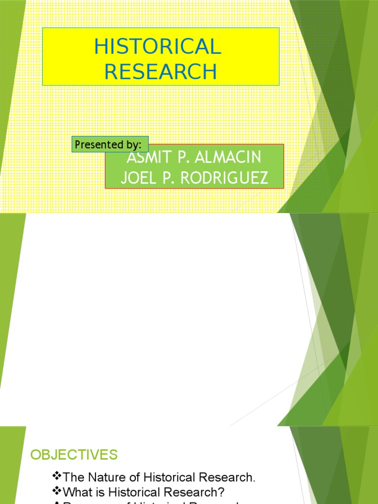 Historical Research by | PDF | Academic Discipline Interactions ...