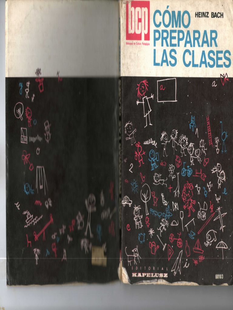Como Preparar Las Clases - Heinz Bach | PDF