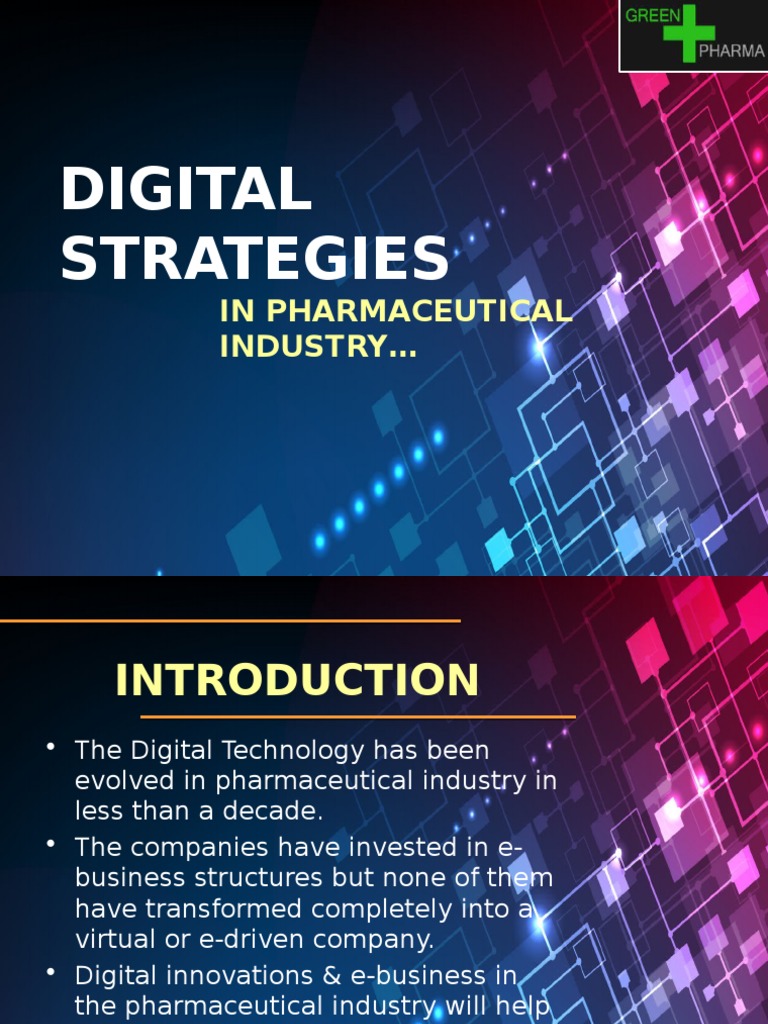 Digital Strategies in Pharma | Download Free PDF | Telemedicine ...