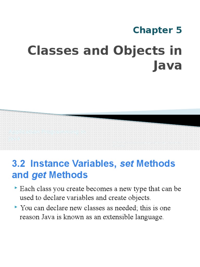 Ppt Class And Objects In Java Oop Constructor Object Oriented