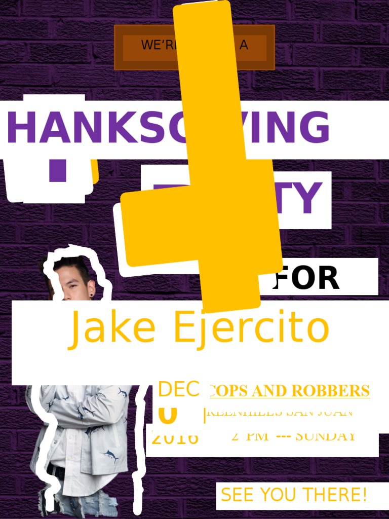 Fan Party Invitation | PDF