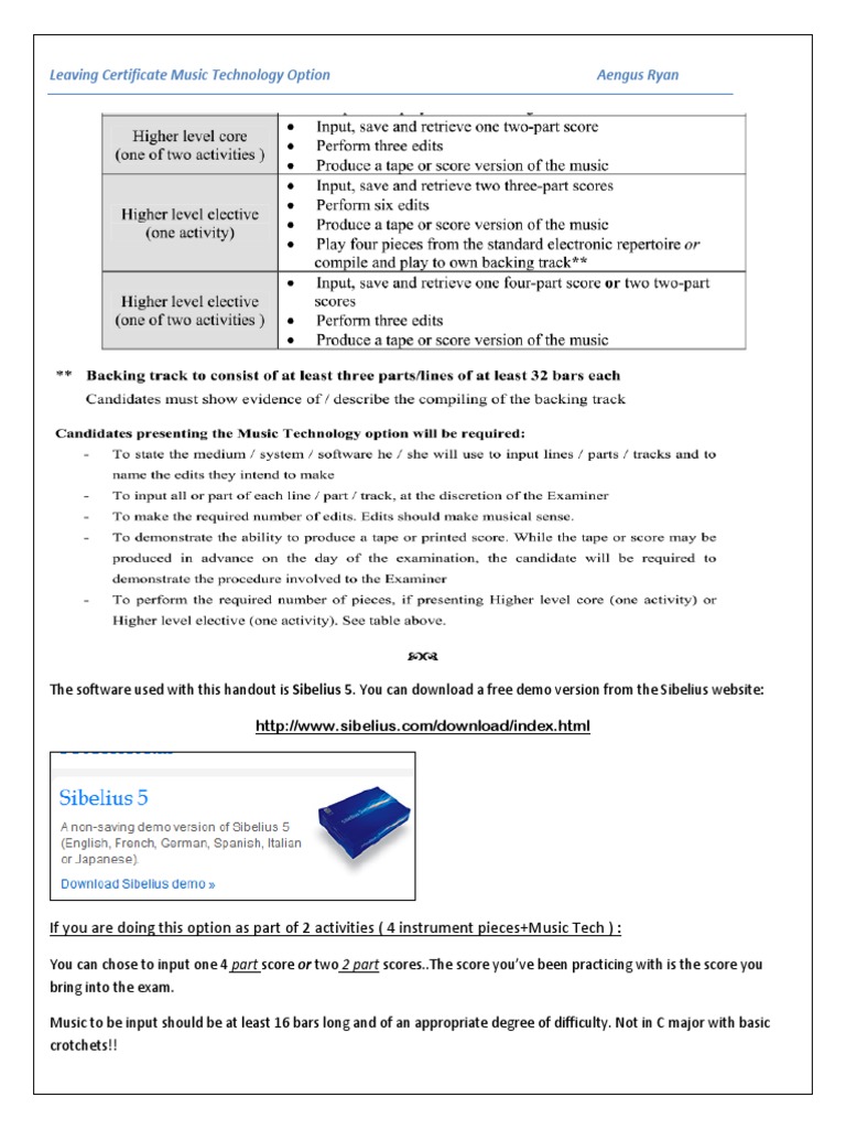LC Music Technology | PDF | Clef | Musical Notation