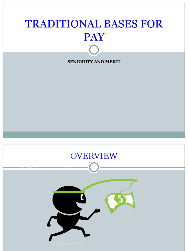 Chapter 3 Traditional Bases For Pay | PDF | Performance Appraisal ...