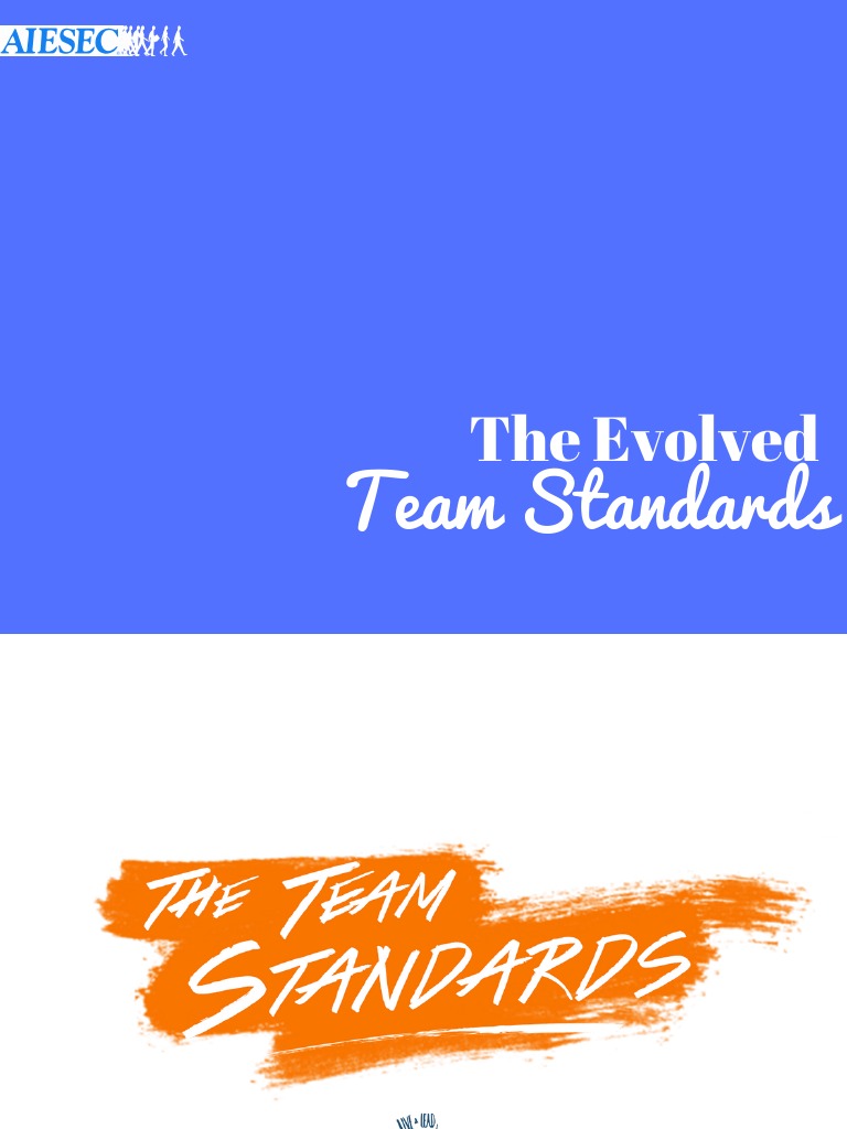 Team Standards: The Evolved | Download Free PDF | Behavioural Sciences ...