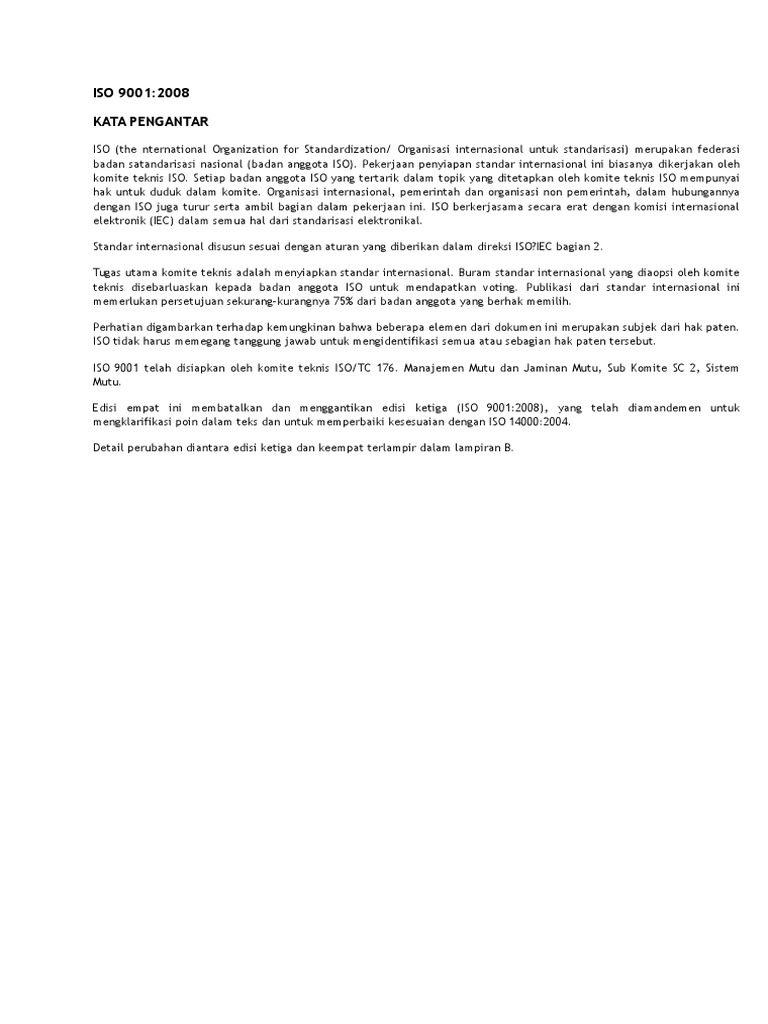 Klausul ISO 9001 | PDF