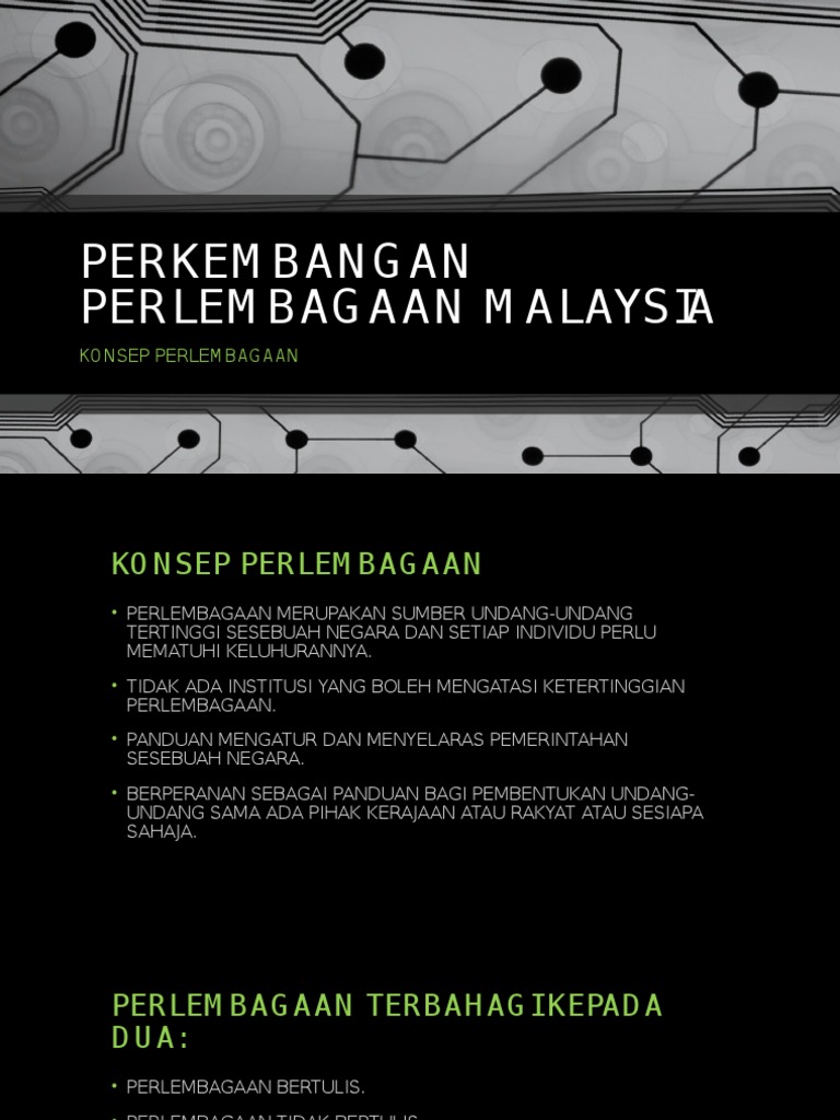 Konsep Perlembagaan | PDF
