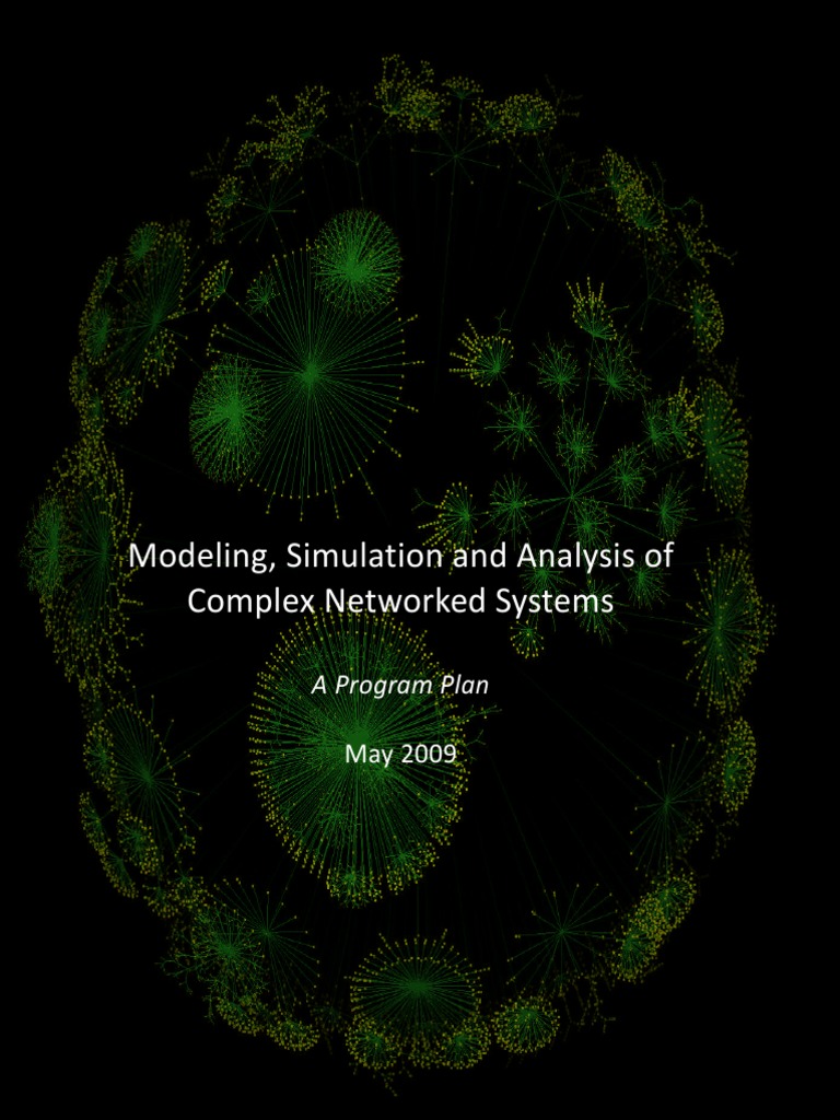 Complex Networked Systems Program | PDF | Simulation | Social Network