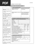 Editable Approved New Z83 Form Gazetted 6 Nov 2020 | PDF | Criminal ...