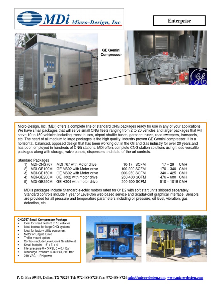 CNG Main | PDF | Gas Compressor | Scada