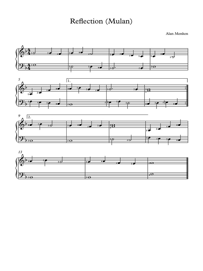 Reflection (Mulan)