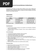 High Risk Work Rescue Plan Template | PDF | Emergency Management ...