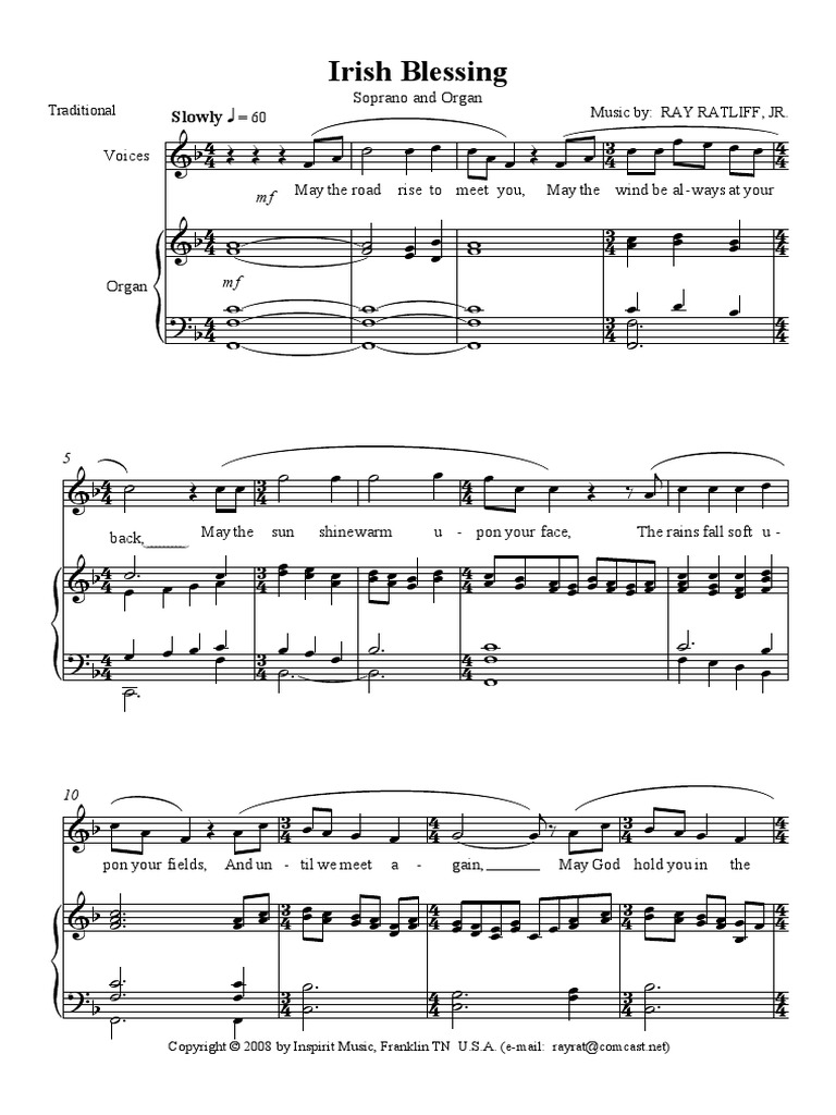 An Irish Blessing | PDF