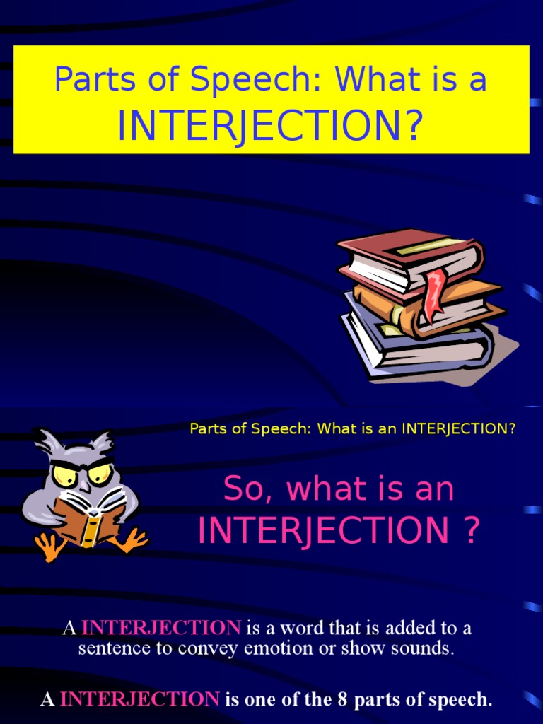 Understanding Interjections in Writing | PDF