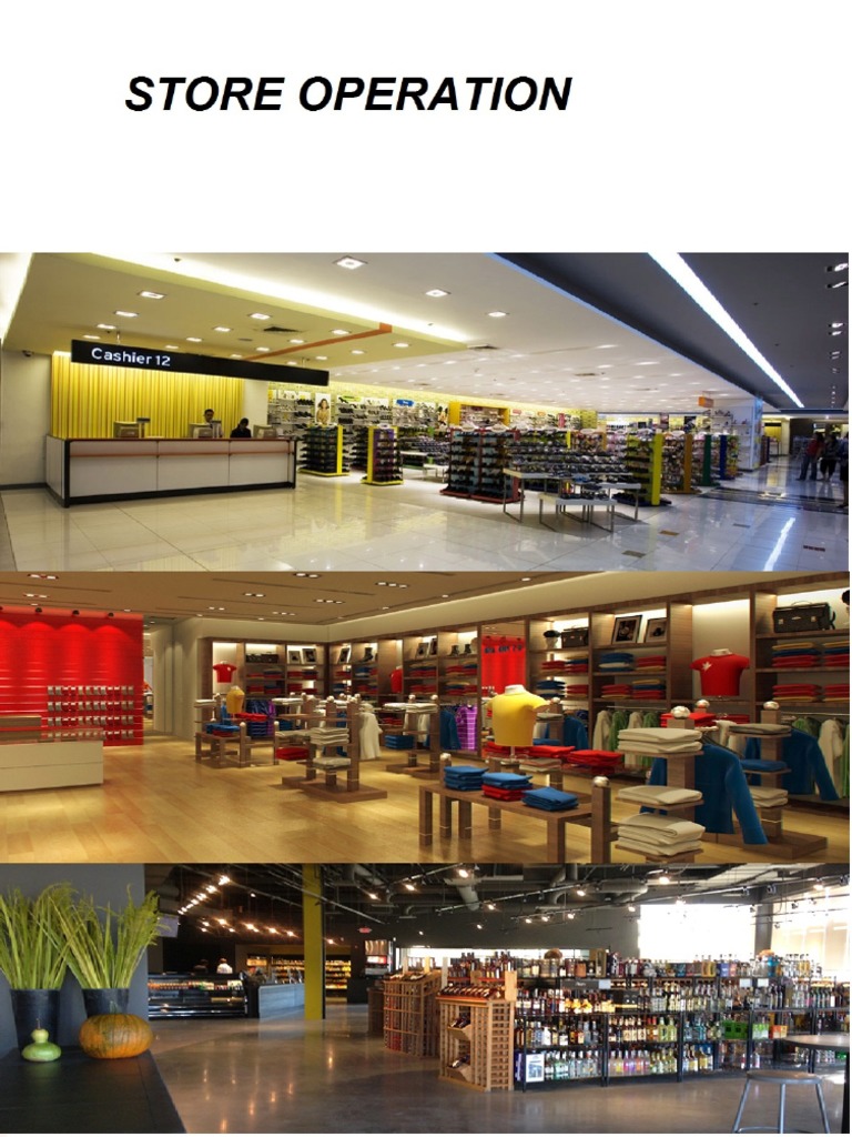 Store Operations | PDF | Retail | Supply Chain Management