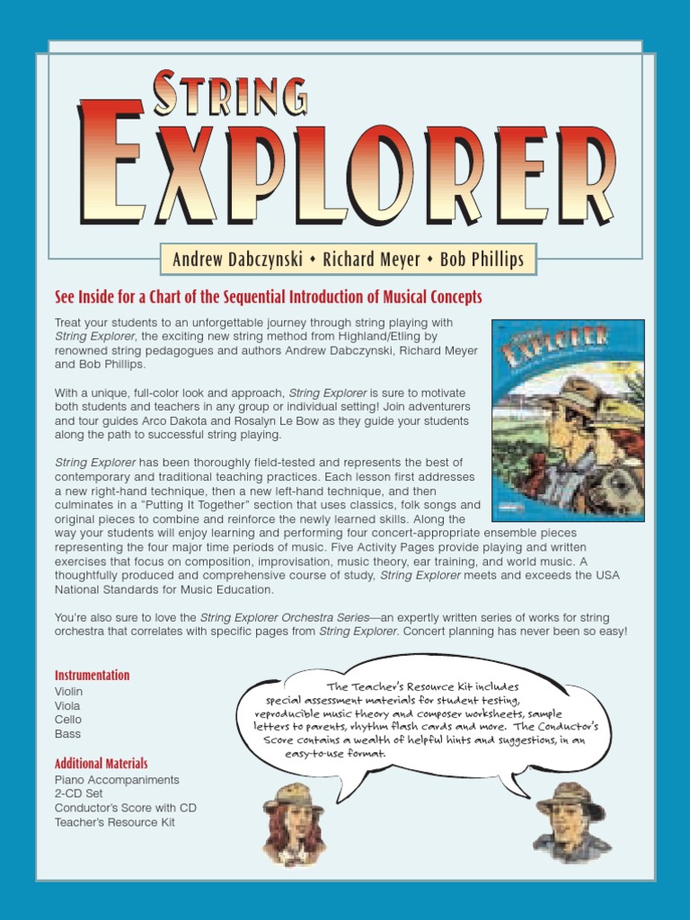 String Explorer Covers | PDF | Double Bass | String Instruments