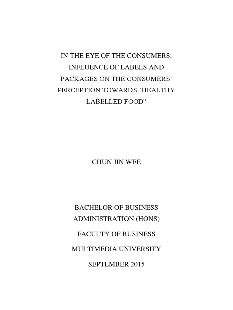 FYP-example (1).pdf | Data Analysis | Healthy Diet