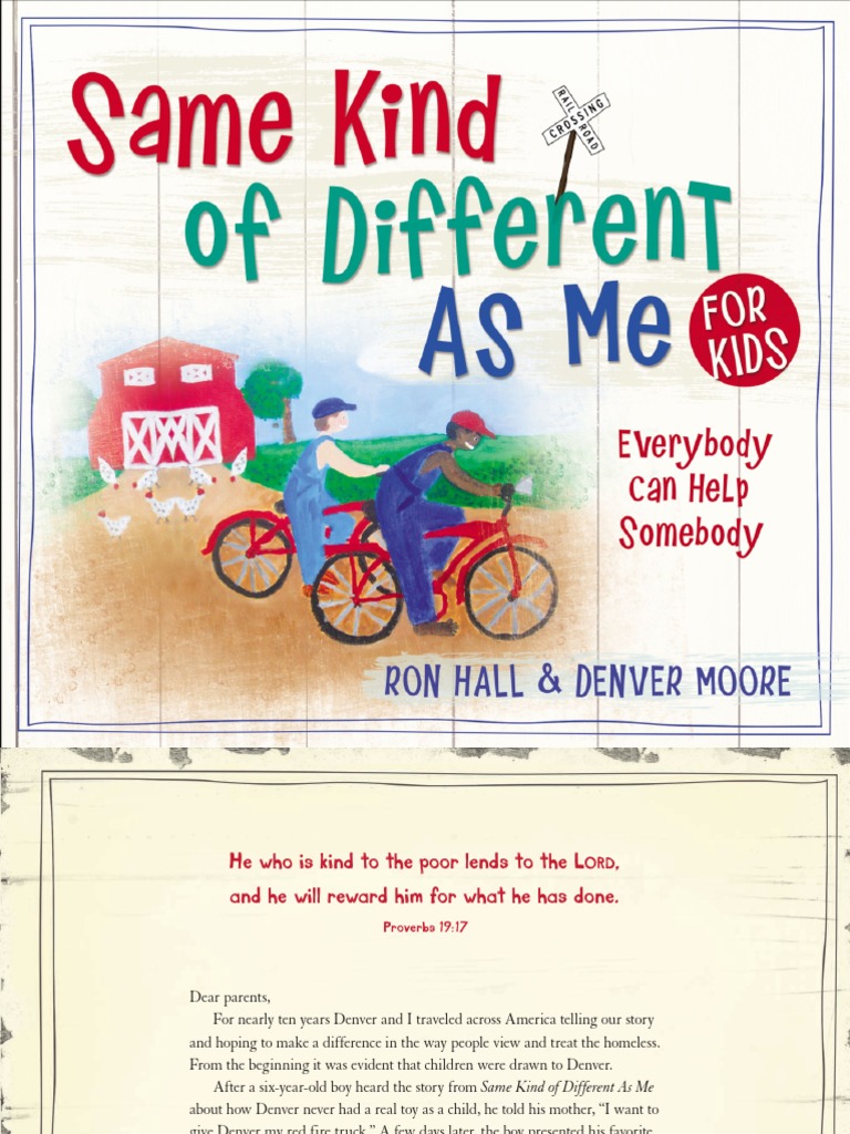 Same Kind of Different As Me for Kids