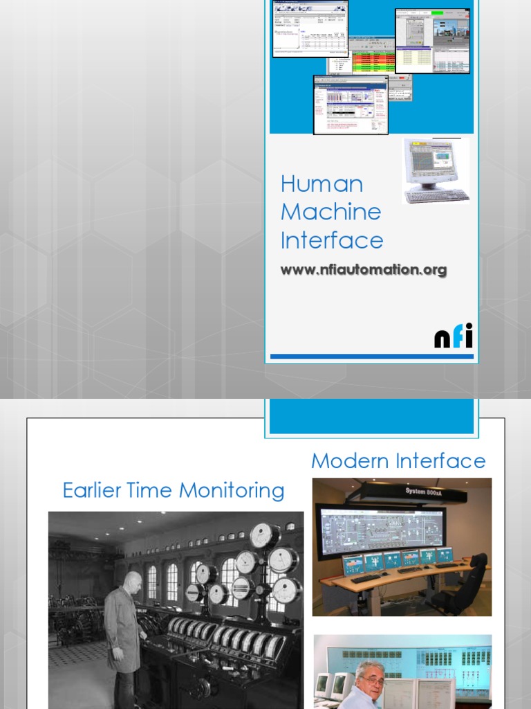 Human Machine Interface | PDF | Programmable Logic Controller | User ...