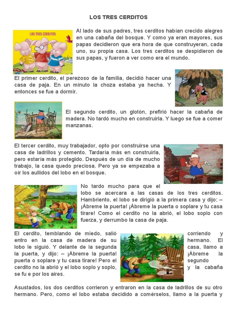 Los Tres Cerditos | PDF