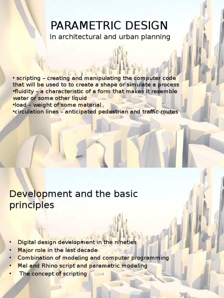 Parametric Design | PDF