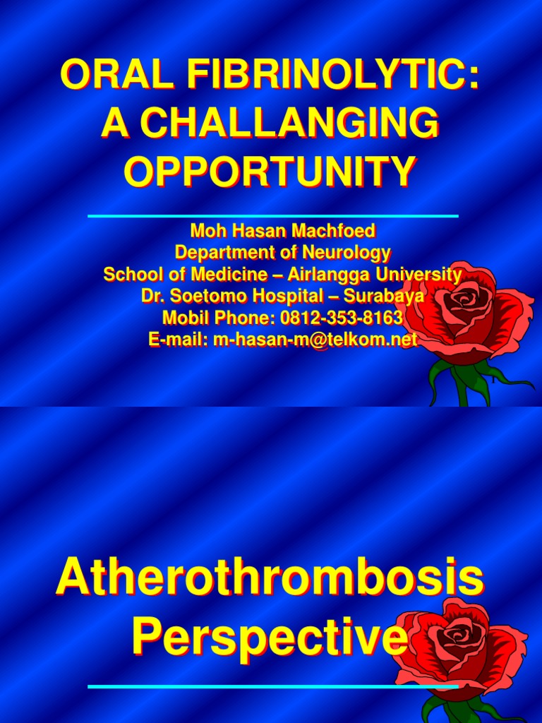 2016-04-15 Banjarmasin Disolf | PDF | Thrombosis | Coagulation
