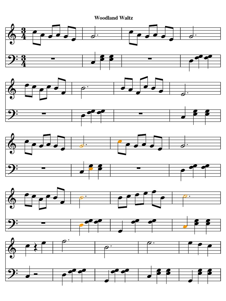 Woodland Waltz | PDF