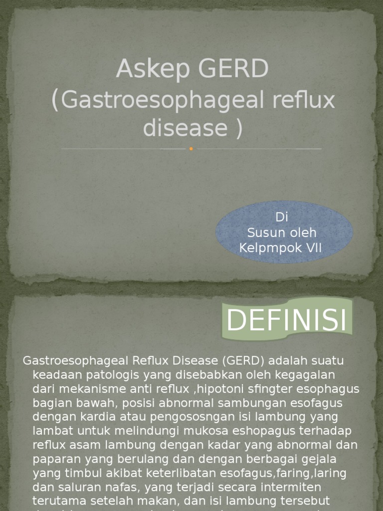 Askep Gerd | PDF