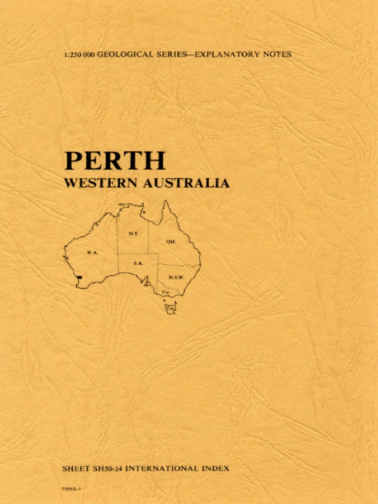 Explanatory Notes On The Perth Geological Sheet | PDF | Granite | Rock ...