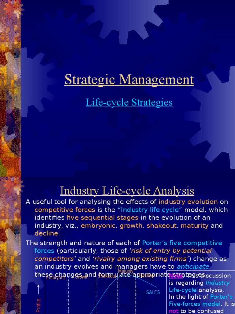 Industry Life Cycle Stages | PDF | Strategic Management | Profit ...
