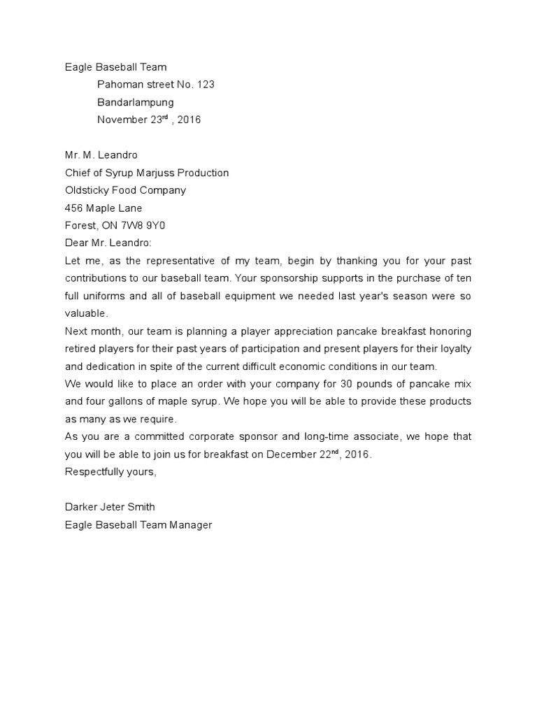 5 Surat Formal | Business