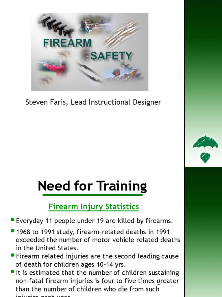 Firearm Safety Training Essentials | PDF | Firearms | Handgun