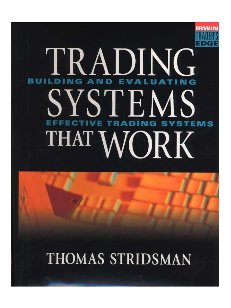 Thomas Stridsman Trading Systems That Work PDF | PDF | Stock Market ...