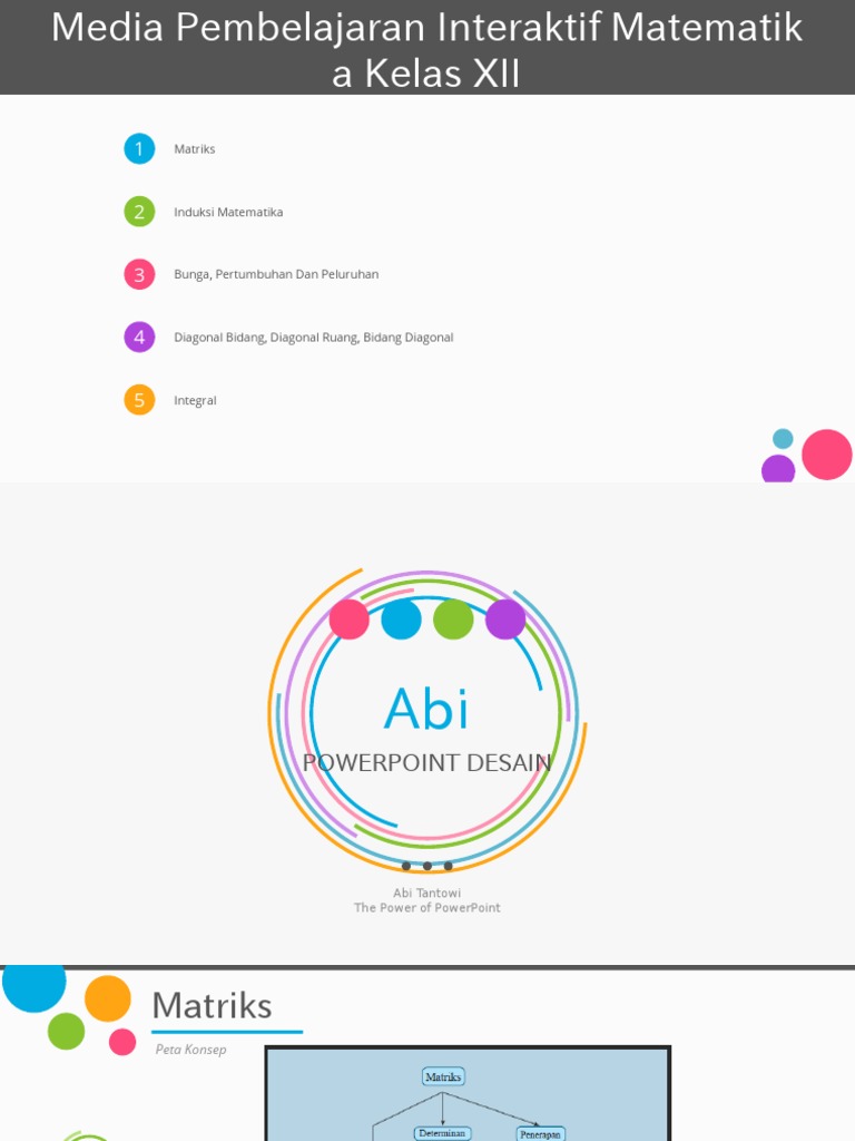 Power Point Matematika | PDF | Karier & Perkembangan