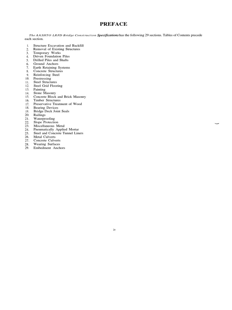 AASHTO LRDF Bridge Construction Specifications | PDF