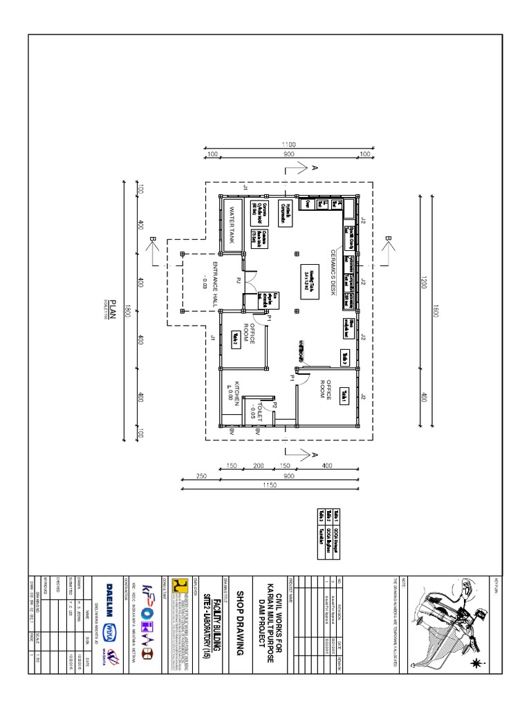 Laboratory Drawing Layout1 | PDF