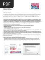 Sling Belt & Wire Rope Inspection Checklist