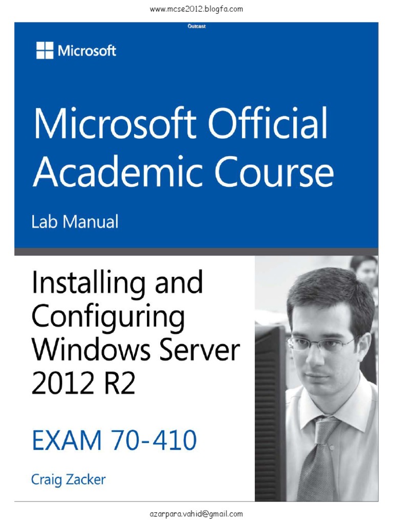 Moac - Lab.70-410.installing and Configuring Windows Server 2012 r2 PDF | PDF | X86 Architecture ...