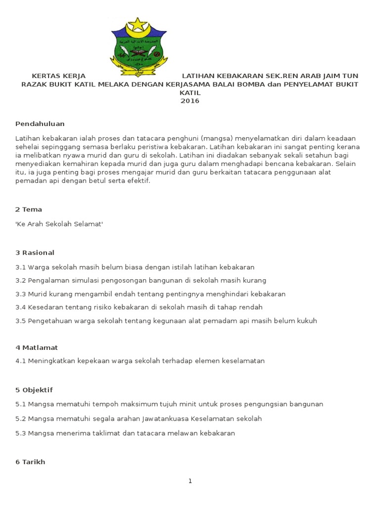 Kertas Kerja Bomba | PDF