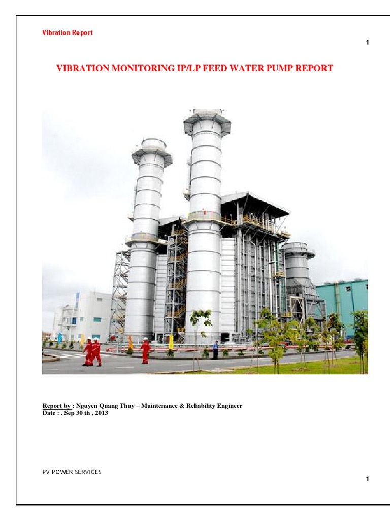 Vibration Report 18LAC30AP001 18LAC20AP001 | PDF | Bearing (Mechanical ...