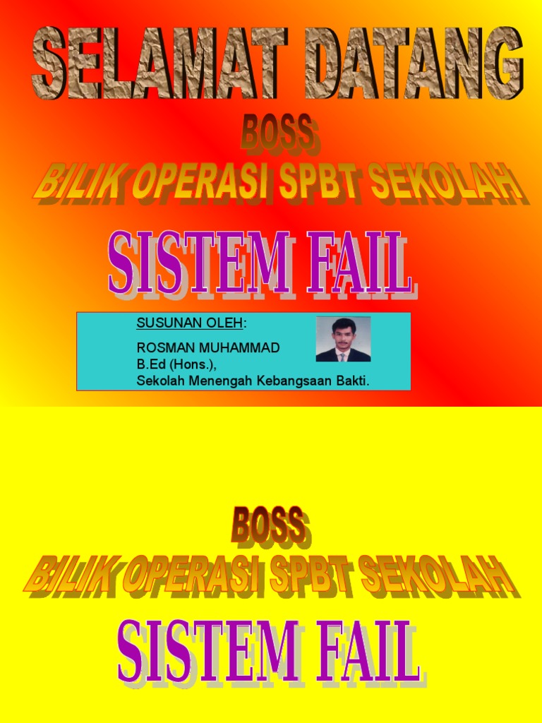 01 - Sistem Fail SPBT | PDF