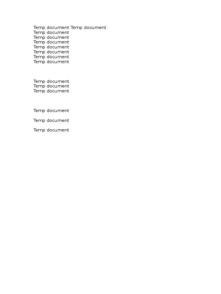 Temp Document Temp Document Temp Document Temp Document Temp Document ...